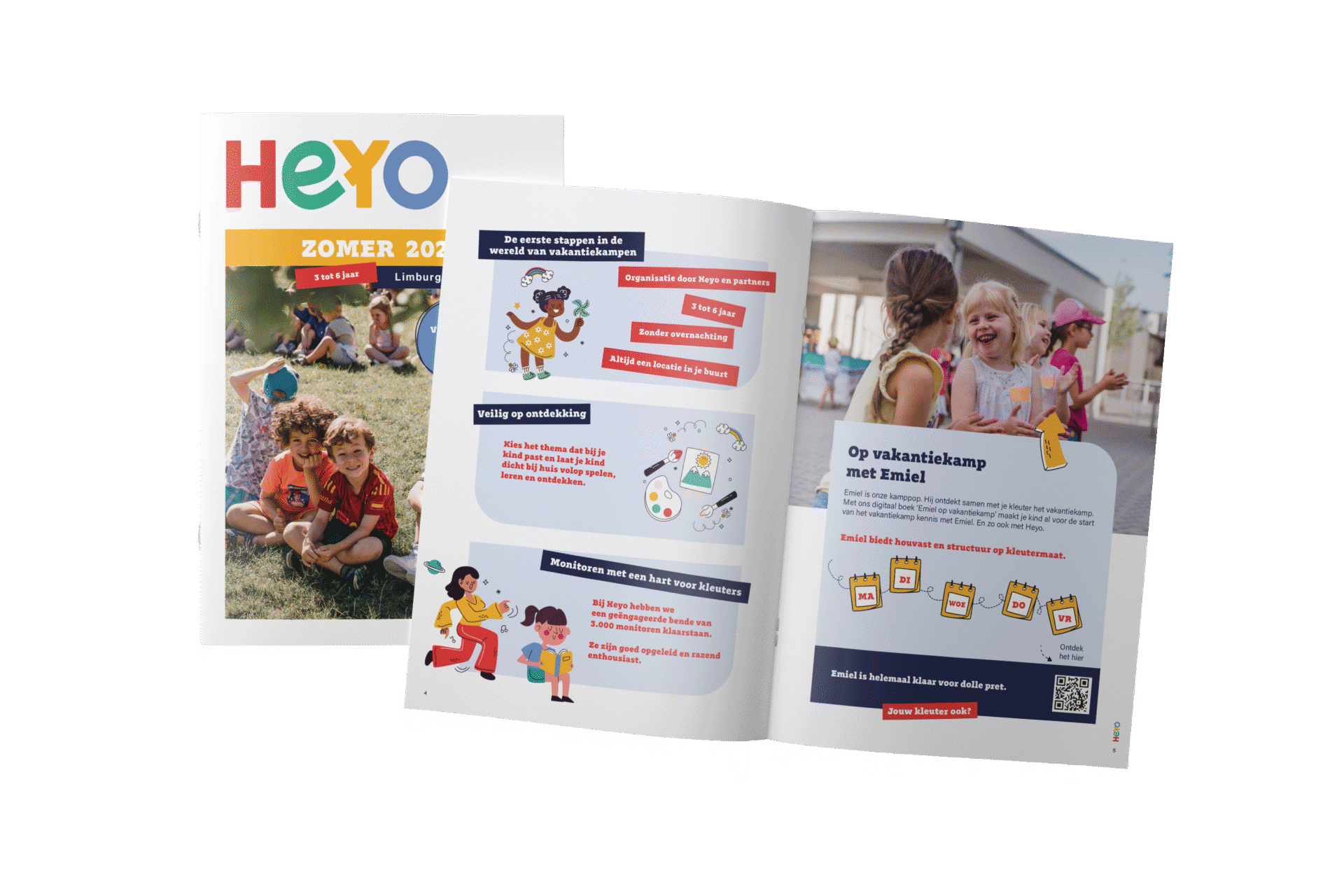Heyo zomerbrochures 2024 | Heyo Vakantiekampen